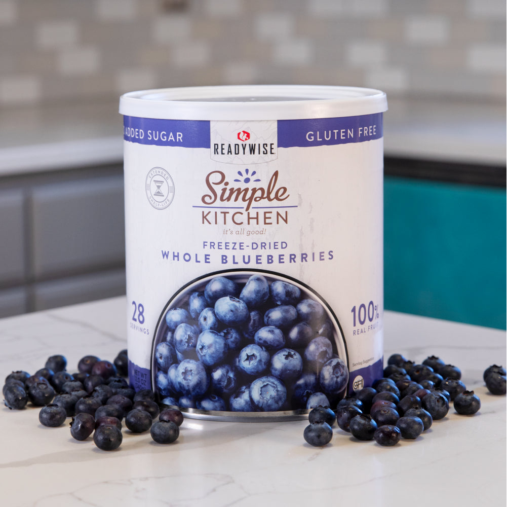 #10 Can Freeze Dried Blueberries (28 Servings) - Readywise Emergency ...