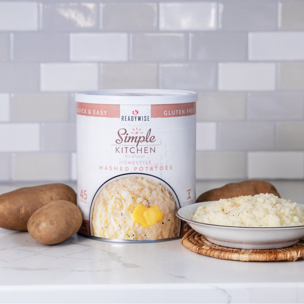#10 Can Homestyle Mashed Potatoes (45 Servings) - Readywise Emergency ...
